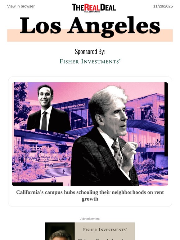 The Real Deal: OC creative office campus goes for $200M;... and more ...