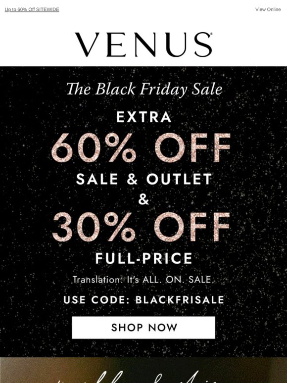 VENUS: FINALLY! Black Friday Is Here! | Milled