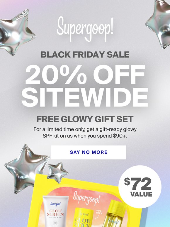 Supergoop: FREE $72 gift set 💝 + 20% OFF | Milled