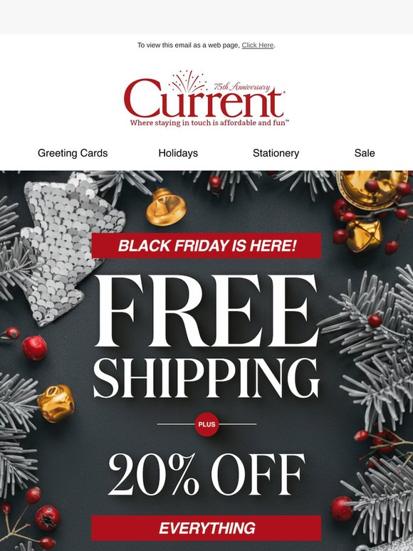 Current Catalog: Black Friday Alert: Free Shipping + 20% Off 🖤 | Milled