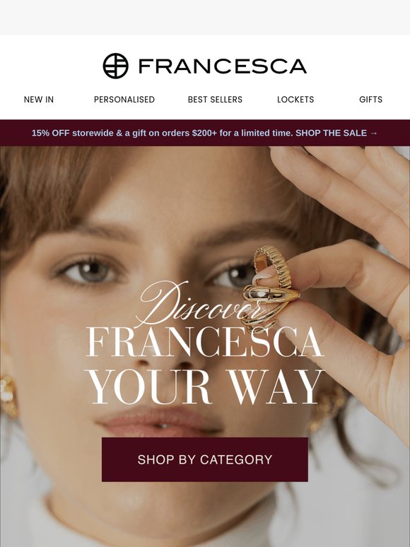 Francesca Collections: The Black Friday Guide to Francesca | Milled