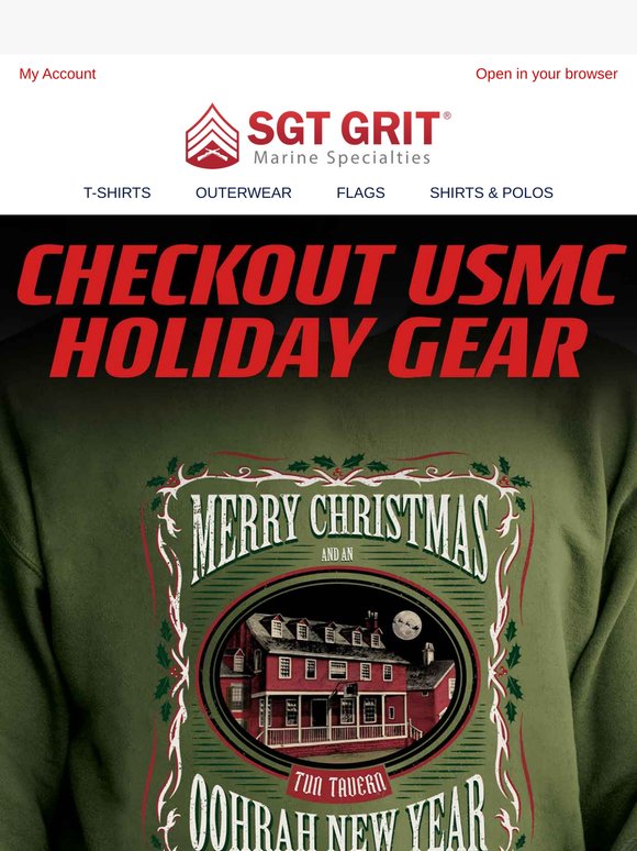 Sgt. Grit Marine Specialties: Black Friday Deals on USMC Holiday Cheer ...