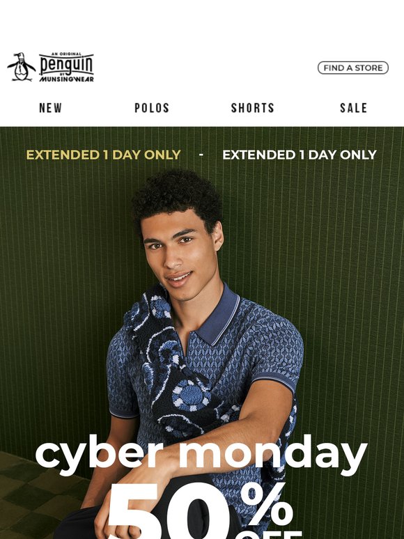 Original Penguin: EXTENDED: Cyber Monday Specials are Here for One More ...