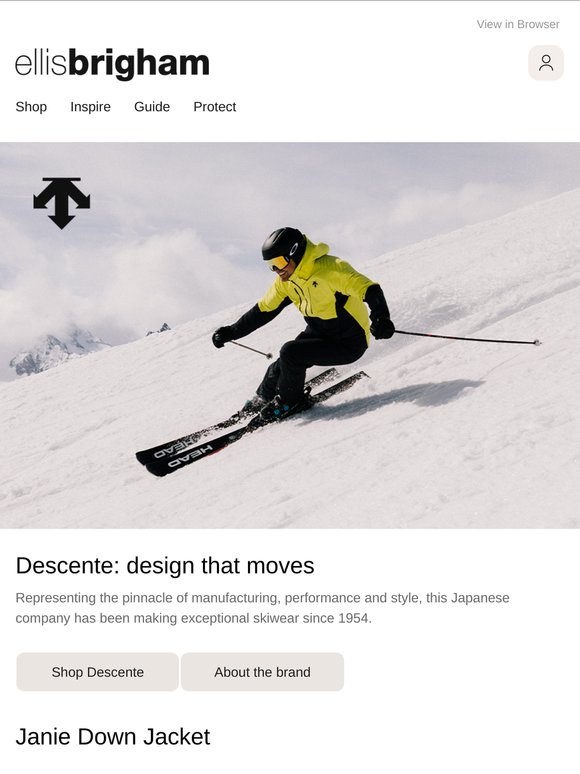 Ellis Brigham: Descente skiwear | Milled