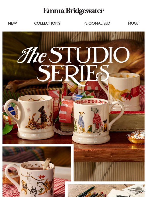 Emma Bridgewater: NEW! The Studio Series With Jenny Bloomfield 🐾 | Milled