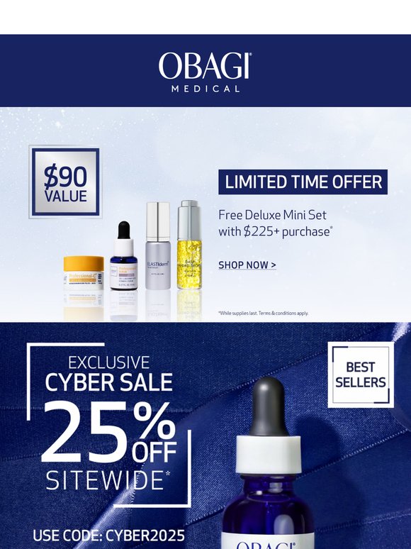 Obagi: Extended One More Day: 25% Off Sitewide | Milled