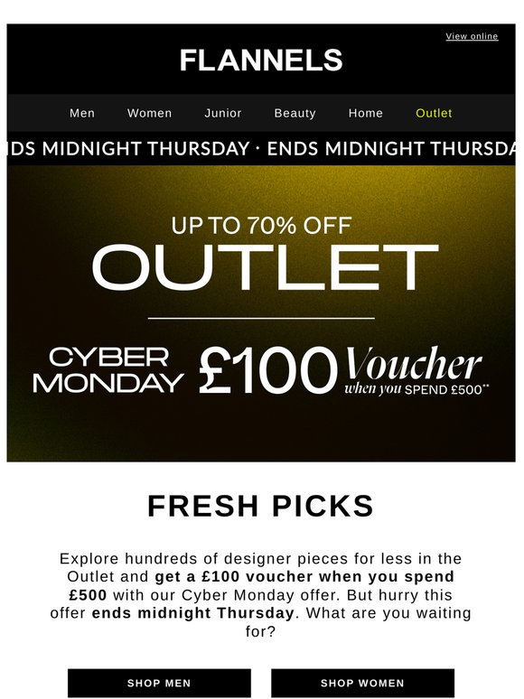 Flannels: OUTLET: Up to 70% off | Milled