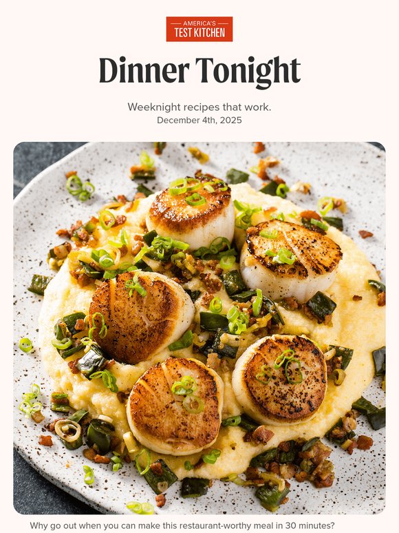 America's Test Kitchen: Dinner Tonight: Fancy doesn’t have to be ...