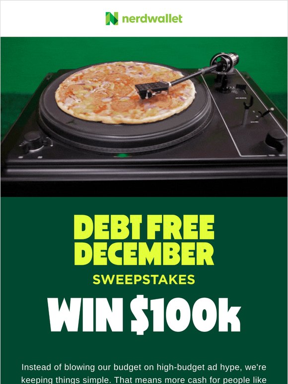 NerdWallet: You could win $100K 🤑 | Milled