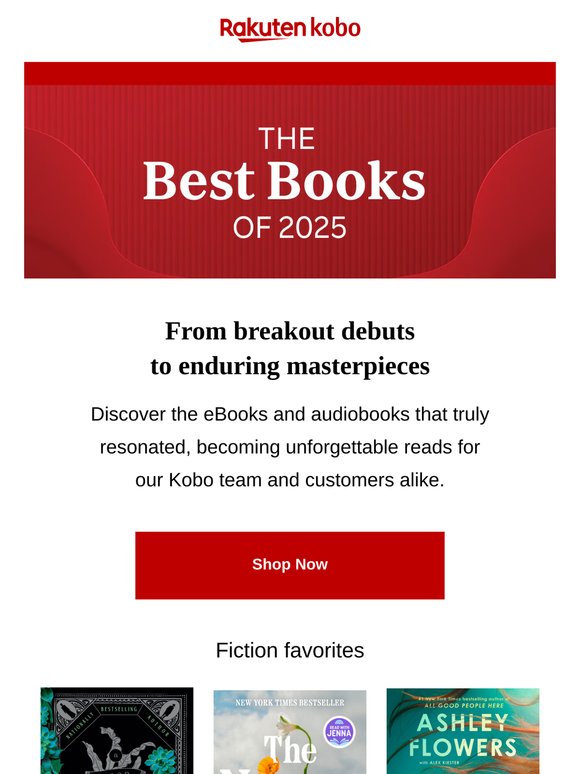 Kobo: The very best books of 2025 🏆 Have you read them? | Milled