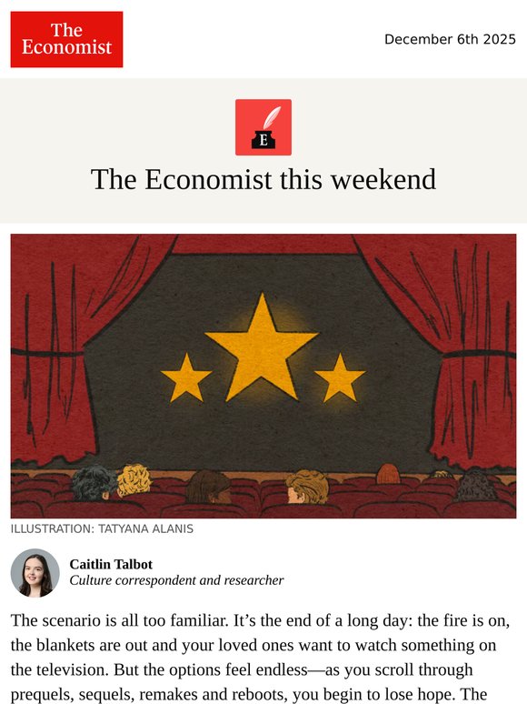 The Economist: The best films and TV shows of 2025 | Milled