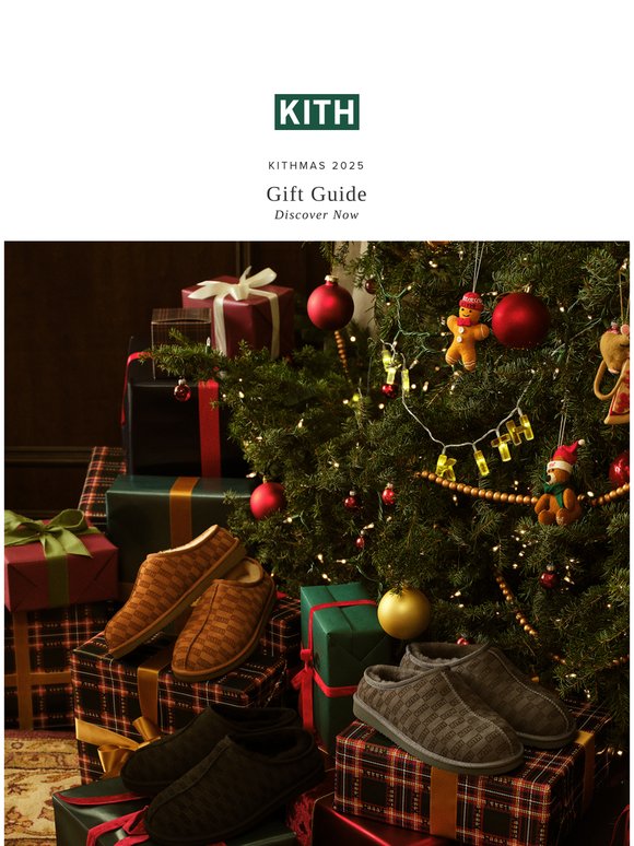 Kith: Kithmas 2025 Gift Guide | Milled
