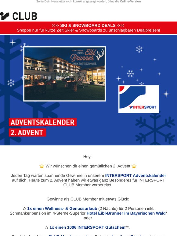 Intersport Adventskalender 2023