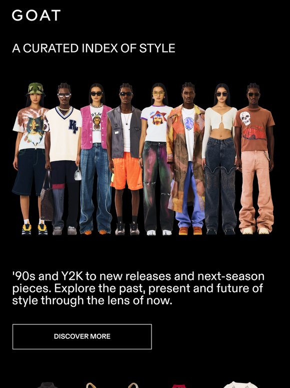 GOAT: Discover a Curated Index of Style | Milled