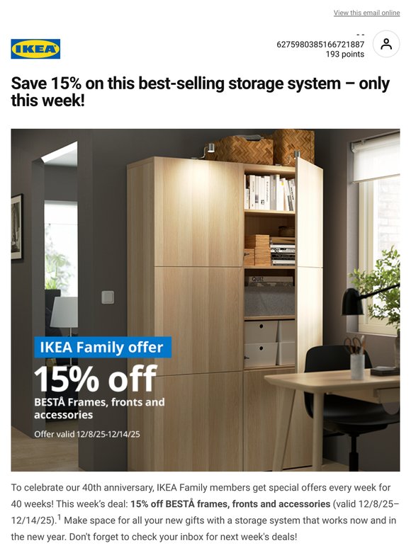 IKEA: One week only Save 15% on this best-selling storage system! | Milled
