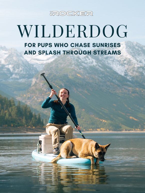 iROCKER: Adventure-Ready Gear for Your Trail-Loving Pup | Milled