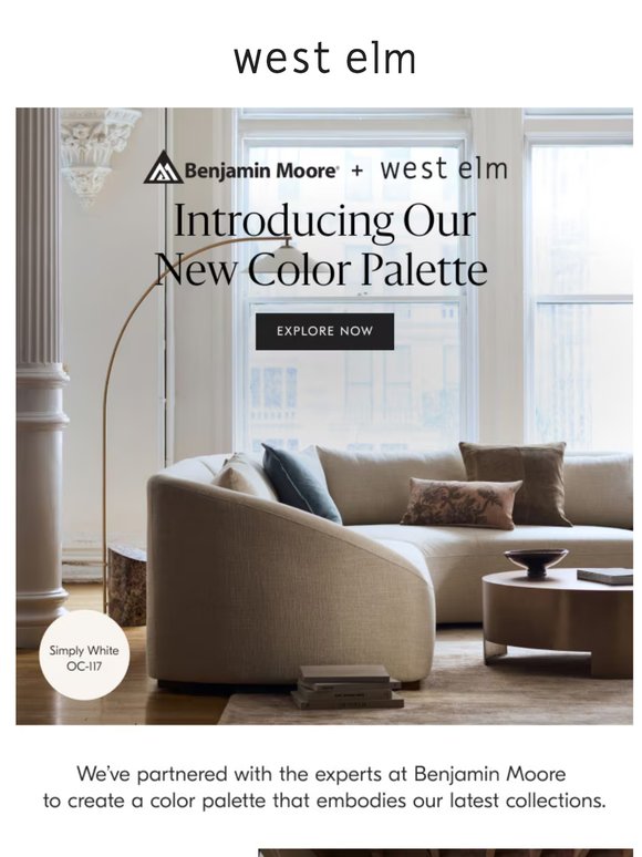 West Elm: Introducing our NEW color palette | Milled