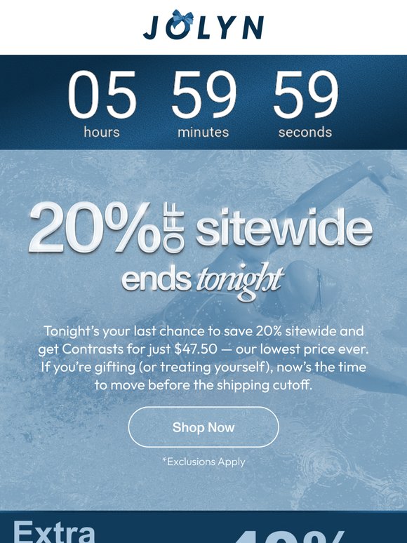 JOLYN: FINAL HOURS ️ 20% Off + 40% off Contrasts (All Time Low Prices ...