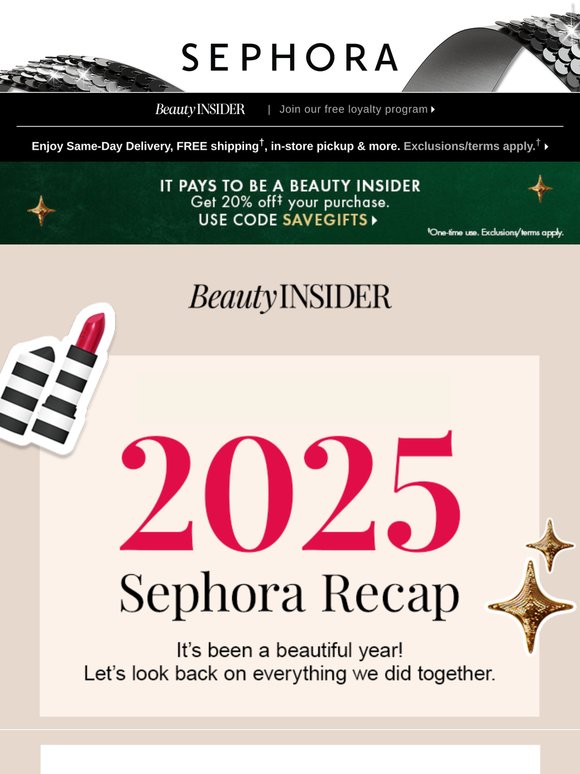 Sephora: Sephora Shopper, you realllly did that👏 | Milled