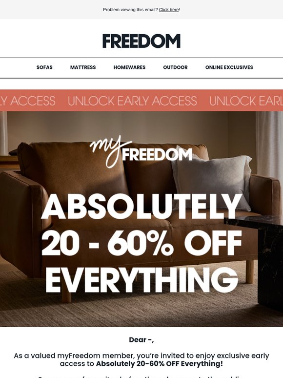 Freedom: — Your VIP Early Access is Now Unlocked | Milled