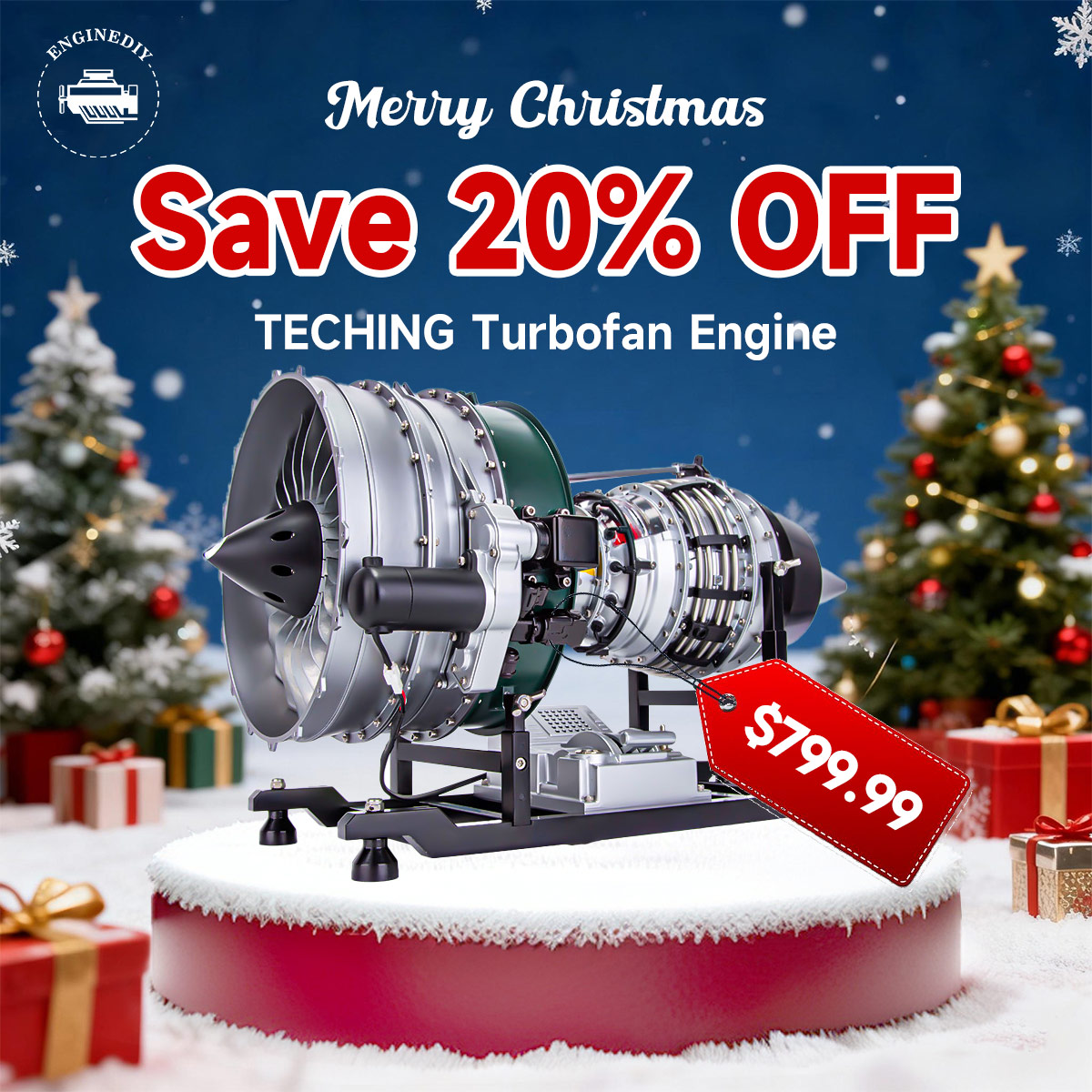 Enginediy: 📦The 1nd batch of TECHING V12 Ready to Ship! | Milled