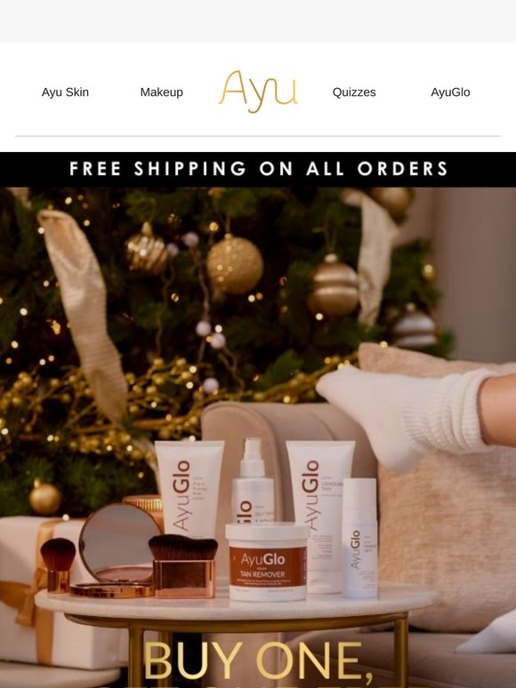 Ayu Cosmetics: Buy One Get One Free on all AyuGlo Gift Sets! | Milled