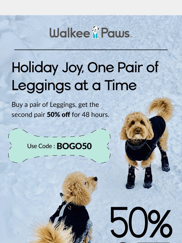 Walkee Paws: A little holiday treat for you and your pup | Milled