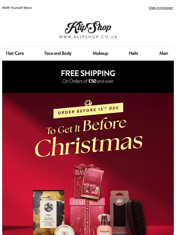 KLIPshop: Skip the Stress - Get Your Order Before Christmas! 🎅 | Milled