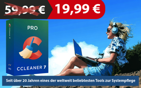 Mut: CCleaner 7 Pro - Nur 19,99 € - Das Original für PC-Optimierung ...
