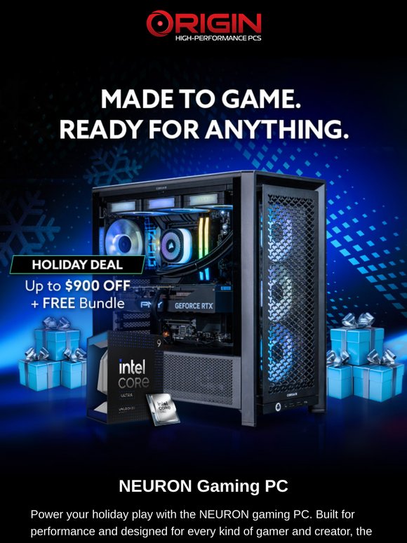 Origin PC: Holiday Big Savings on Intel-Powered Gaming Laptops and ...