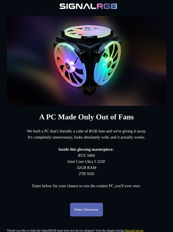 Whirlwind FX: We built a PC made entirely of fans | Milled