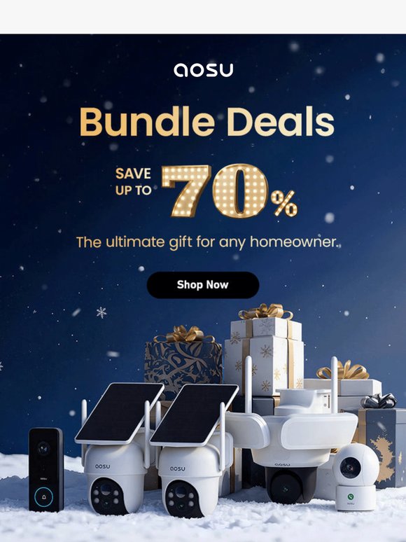 AOSU: 🎄 Christmas Bundle Deals Are Here — Up to 70% OFF | Milled