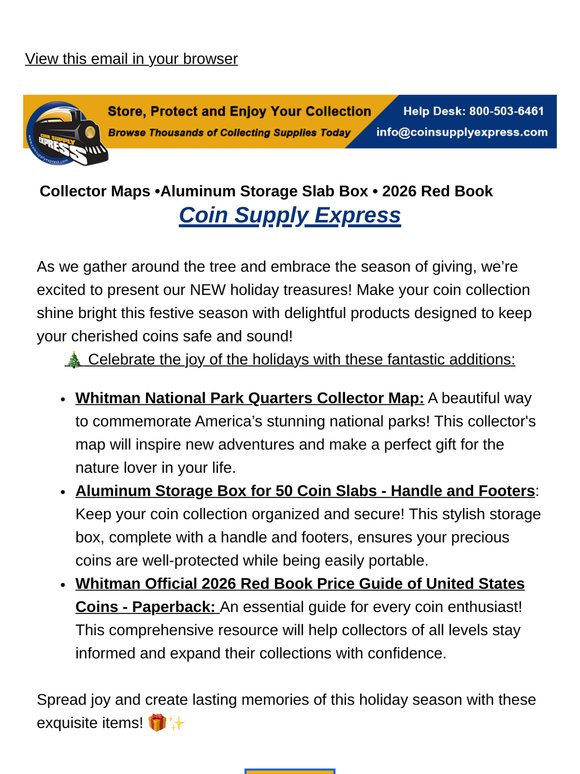 Coin Supply Express: 🎁 Unwrap the Joy of Collecting: Discover Our ...