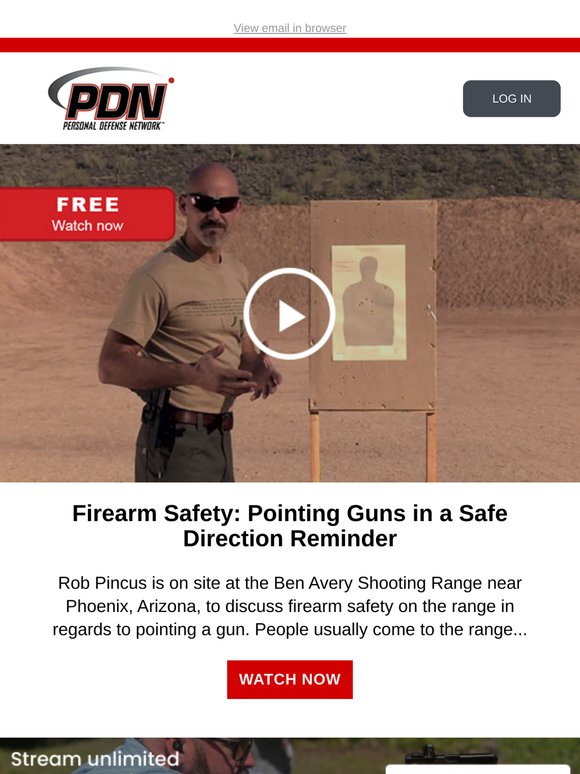 Personal Defense Network: Firearm Safety: Pointing Guns in a Safe ...