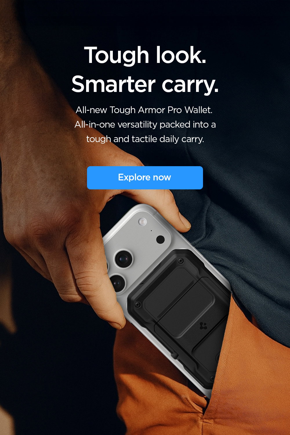 Spigen: New drop: Tough Armor Pro Wallet | Milled