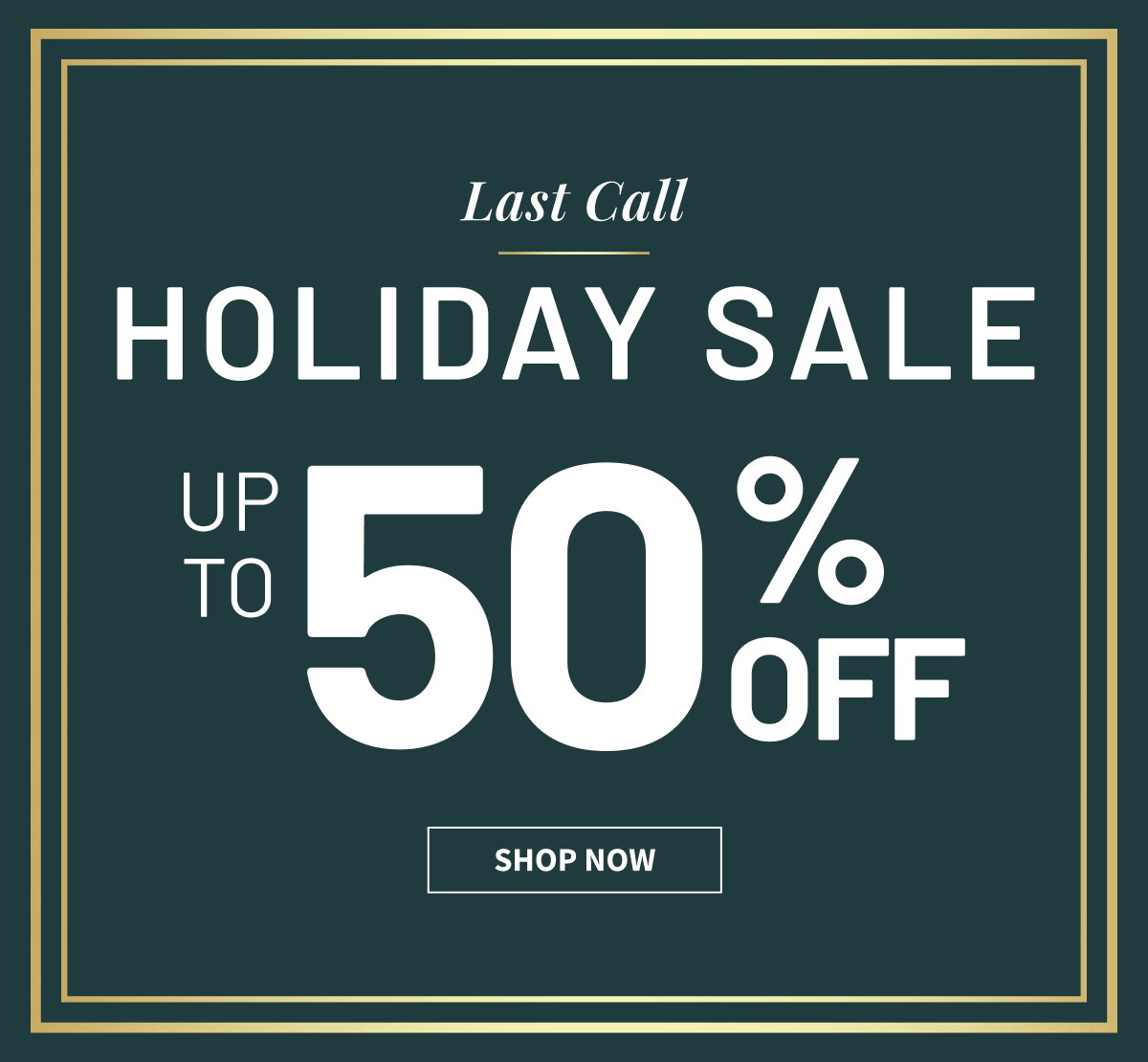 Jos. A. Bank: 🎄 LAST CALL HOLIDAY SALE: up to 50% off! 🎄 | Milled