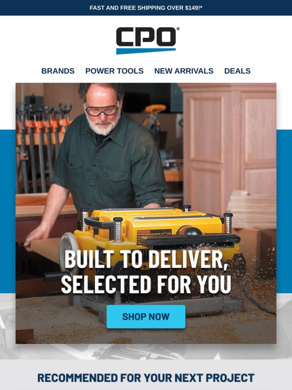 CPO Outlets: Your Weekly Power Tool Picks Are In | Milled