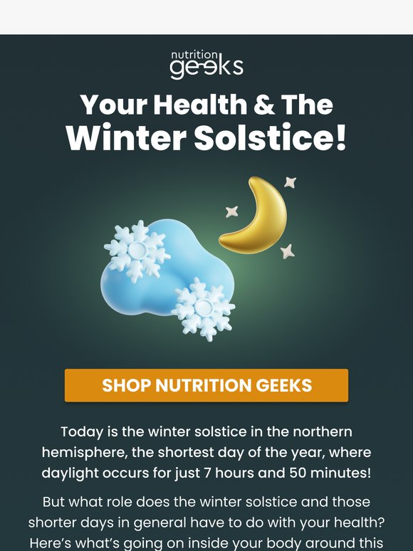Nutrition Geeks: Things you didn't know about the winter solstice ...