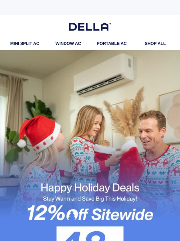 Della Home: 48 Hours Left: Stay Warm and Save 12% | Milled