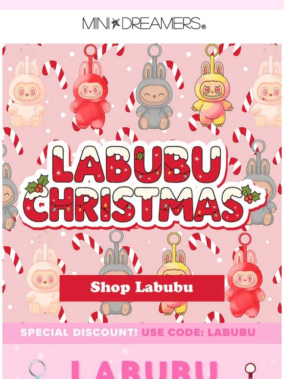 Mini Dreamers: 20% Off All Labubus! | Milled