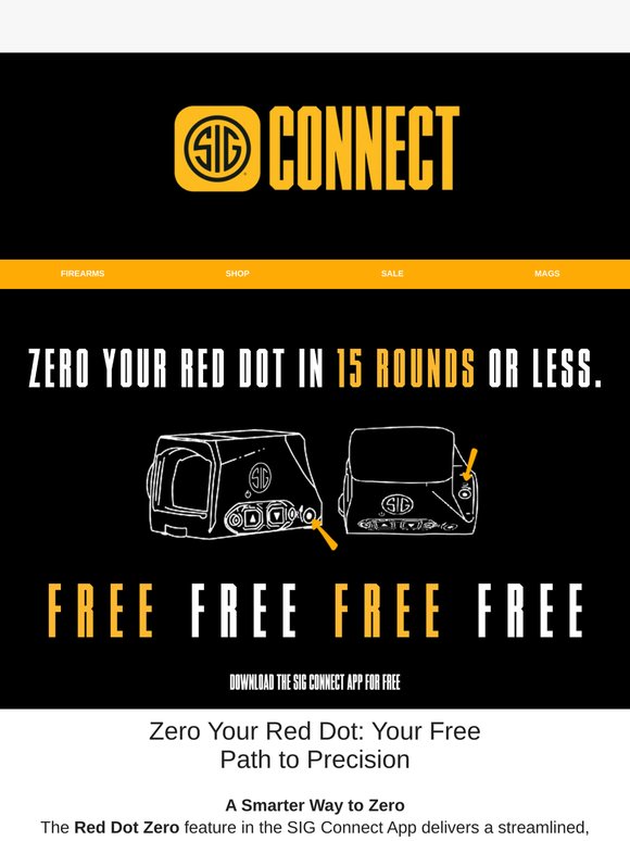 SIG SAUER: Zero Your Red Dot in 15 Rounds or Less! | Milled
