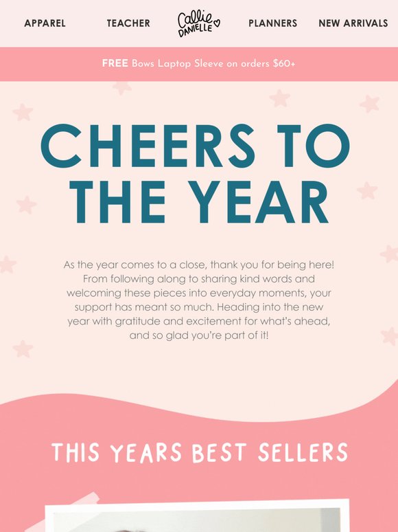 Callie Danielle: Cheers to the Year Behind Us 🥂 | Milled