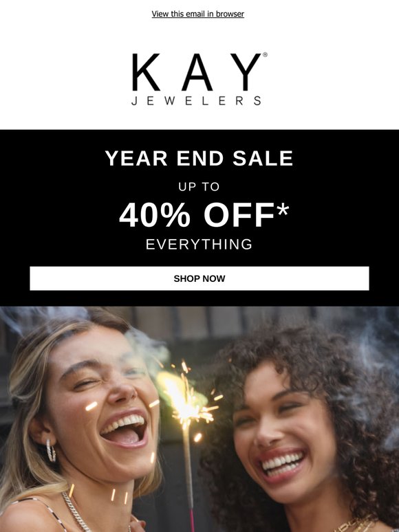Kay Jewelers: 🔔 Ring in the New Year with Up to 40% OFF* Everything ...
