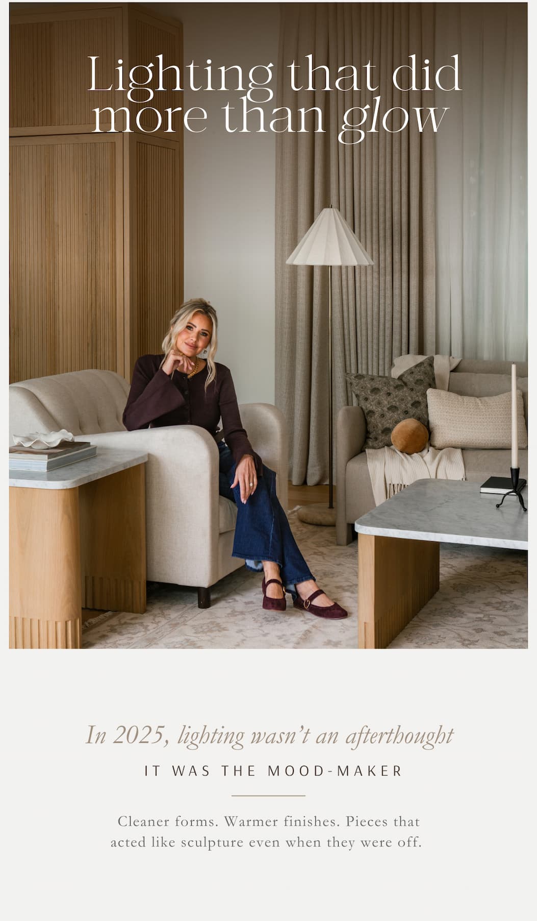 Lindye Galloway: The best of our lighting, 2025 | Milled