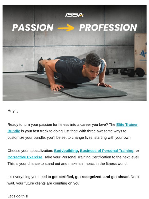 ISSA: Pick your passion in 2026 | Milled