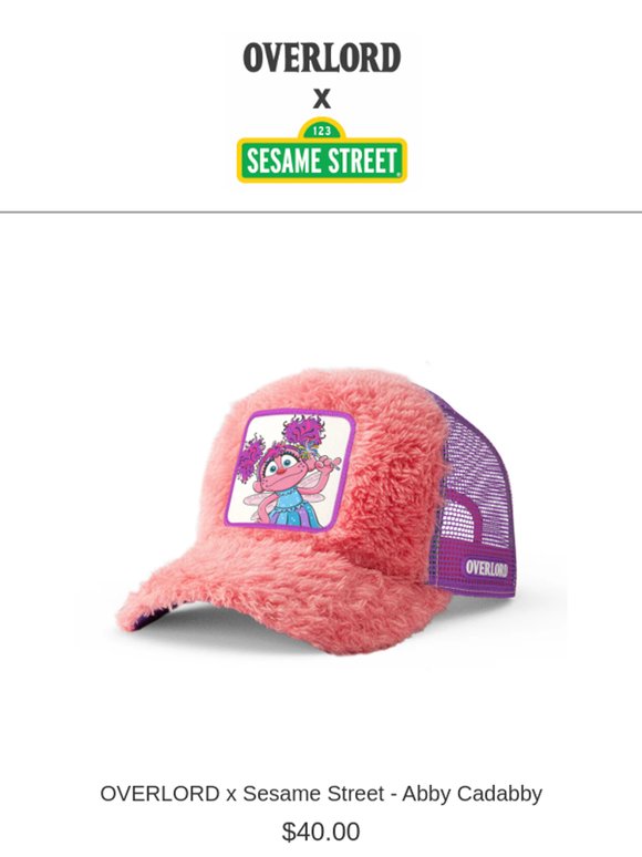 Overlord Caps: Overlord x Sesame Street - New Drops (Ultra-Limited ...