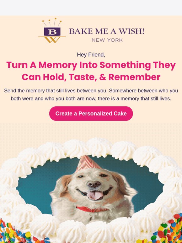 Bake Me A Wish: Create a gift that carries memory, meaning, and care ...
