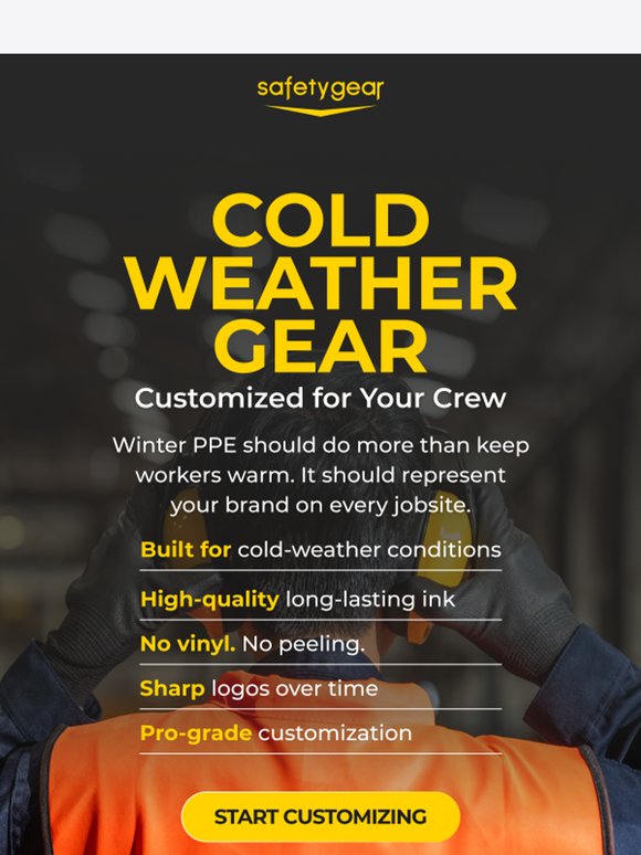 Discount Safety Gear: Your Logo on Cold Weather Gear | Milled