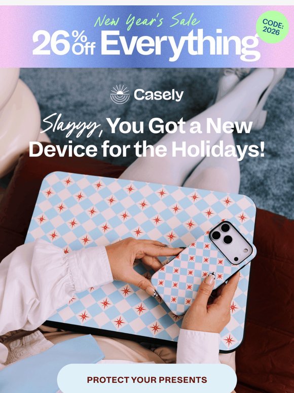 Casely: new device for xmas? 💝 | Milled
