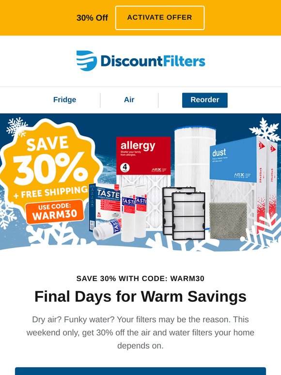 Discount Filters: 🕒 Time’s Almost Up: 30% Off Ends Soon | Milled